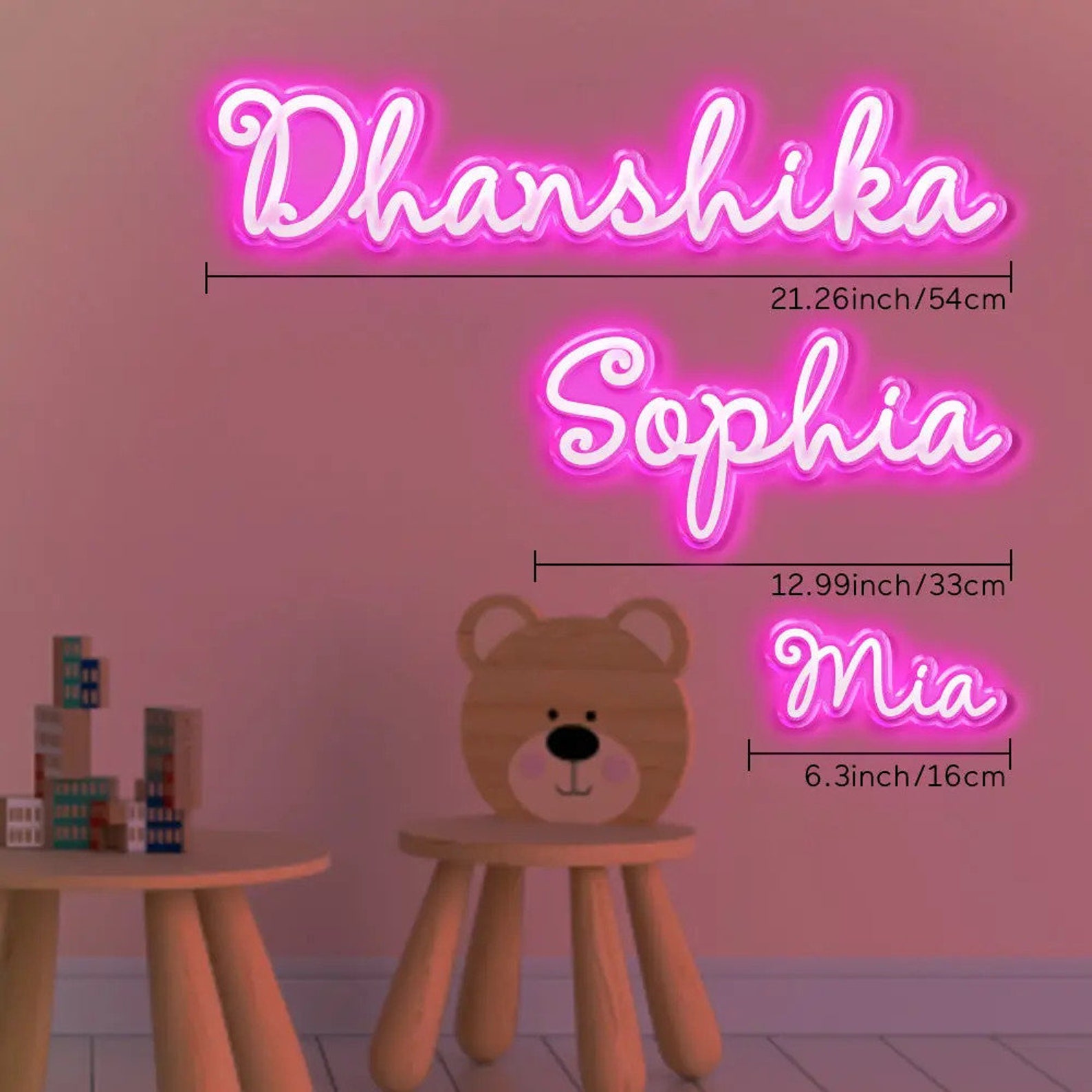 Custom Neon Sign LED Neon Light Sign Aesthetic Home & Room Decor Neon ...