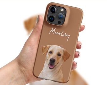 Custom Pet Phone Case Using Pet Photo Name Custom Dog Phone Case Custom Cat Phone Case ...