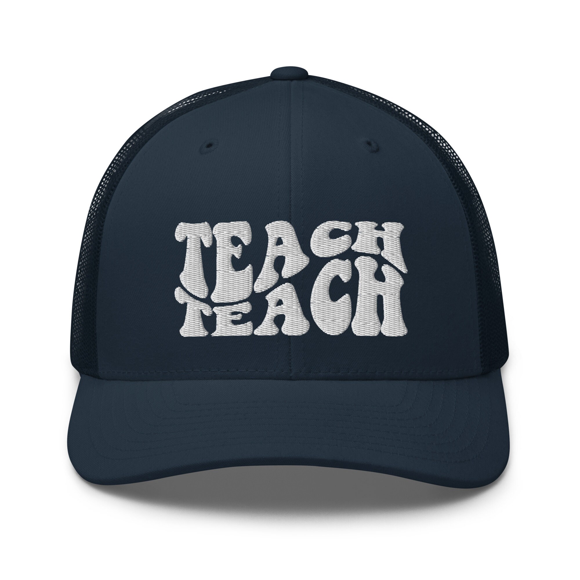 Teach Teach Hat Teacher Hat Back to School Gift - Etsy