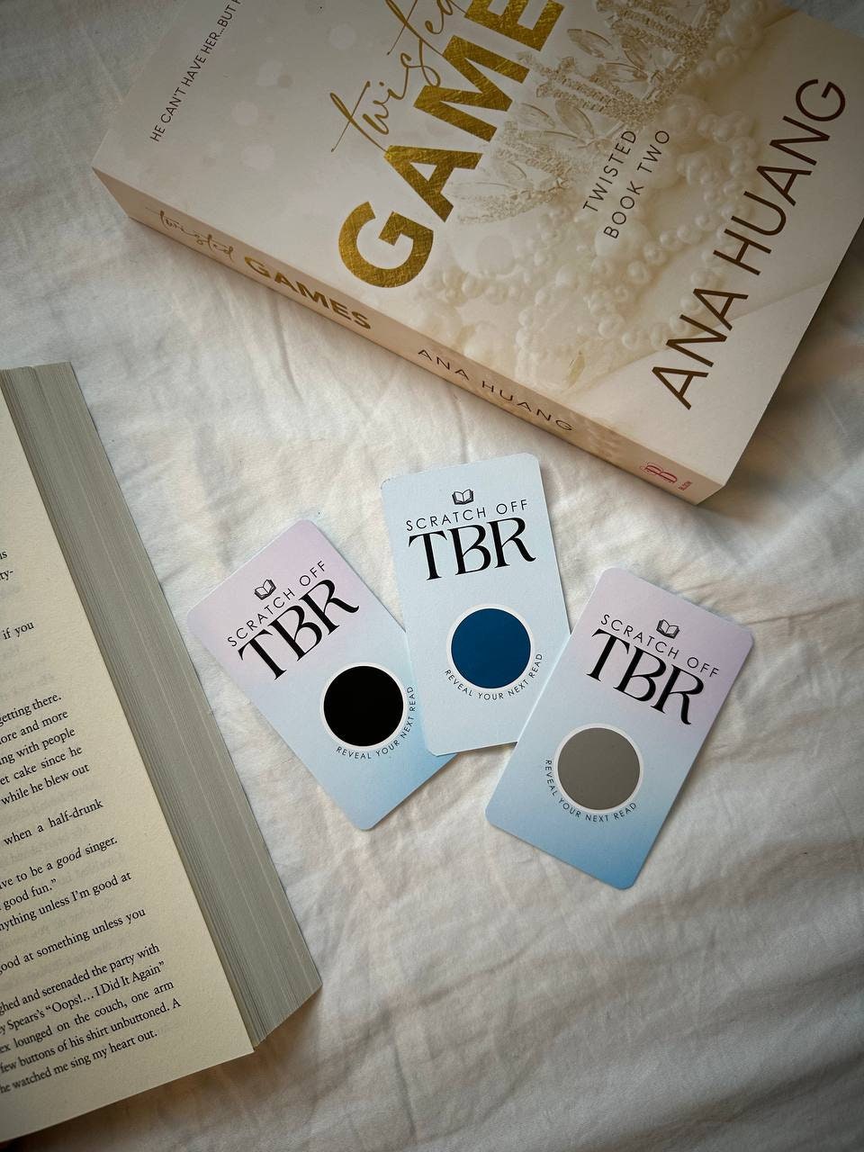 TBR Double-sided Scratch Cards - Etsy