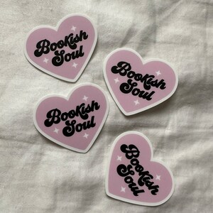 Bookish Soul | Bookish Vinyl Sticker - Etsy