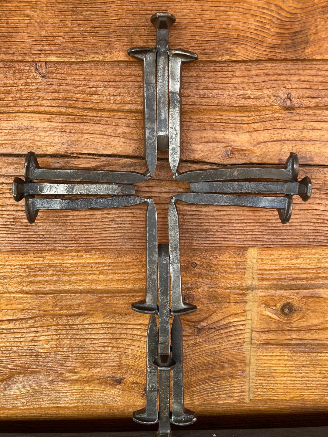 Railroad Spike Cross - Etsy