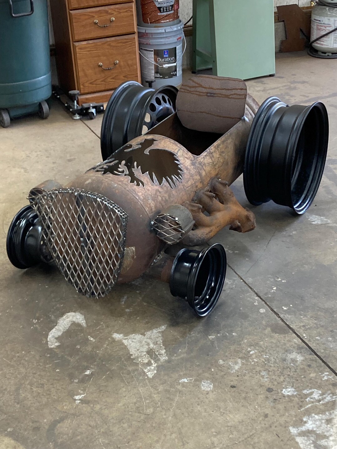 Hot Rod / Rat Rod Fire Pit - Etsy