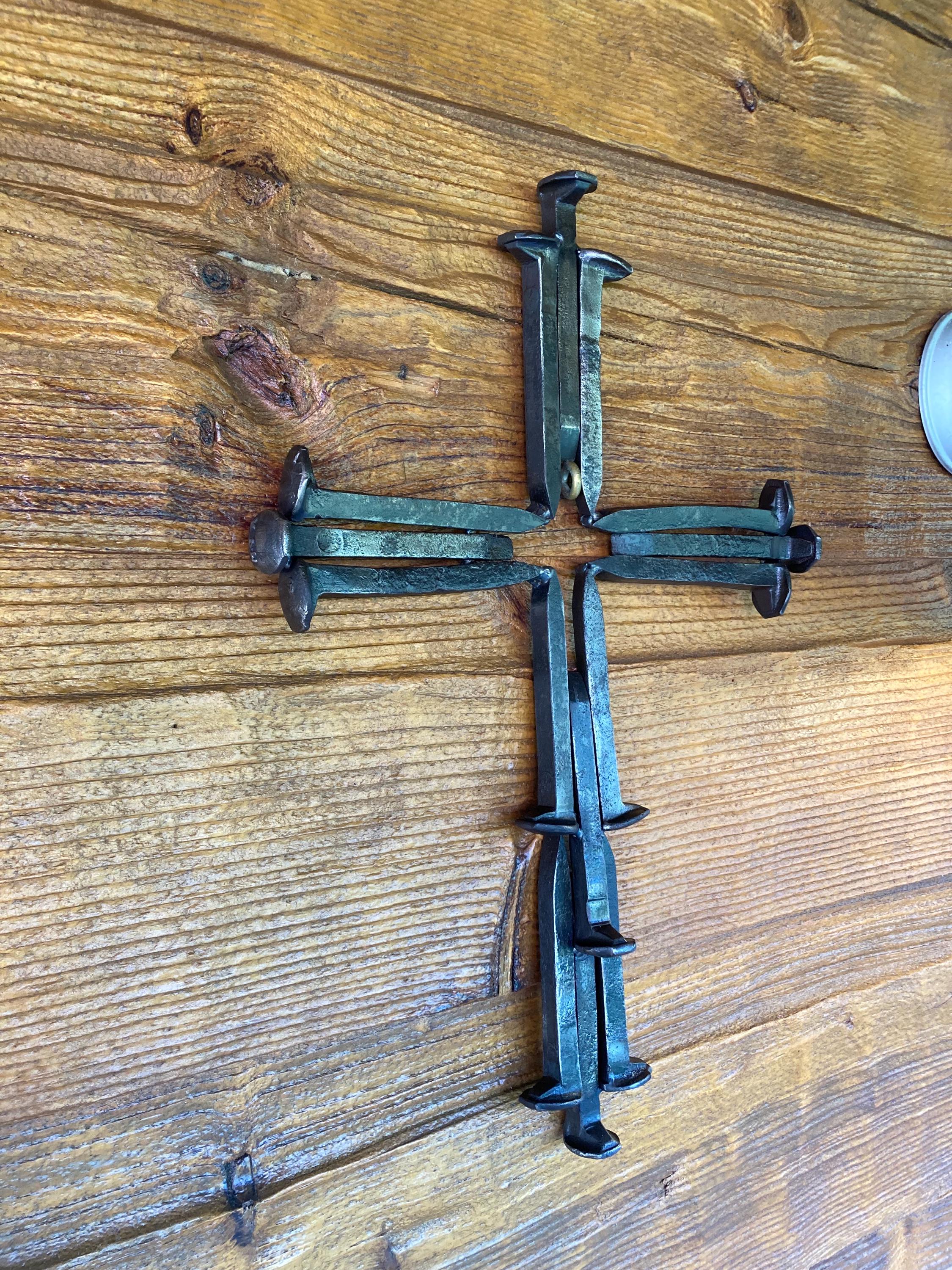 Railroad Spike Cross - Etsy