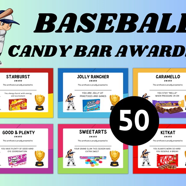 Baseball Candy - Etsy