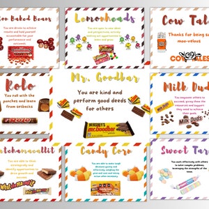 60 Individual Candy Bar Awards Candy Bar Award Certificates Individual ...