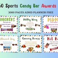 Candy Bar Award Certificates: Classroom Student Awards (download, Edit ...