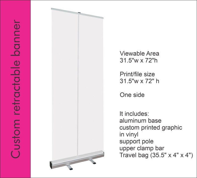 Roll up Banner, Roll up Banner Stand, Custom Retractable Banner, Pop up ...