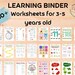 Preschool Learning Binder, Learning Worksheets, Alphabet Worksheets ...