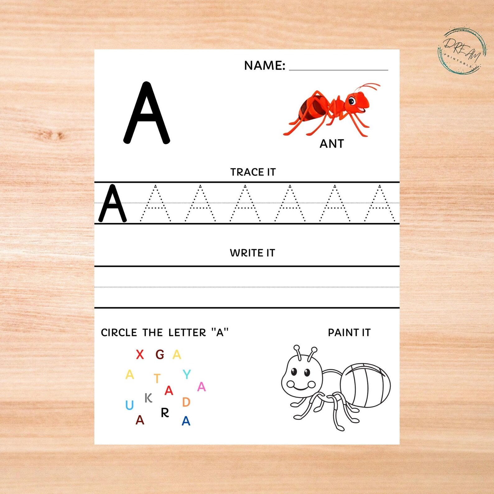 Letter of the Week Worksheets, Alphabet Worksheets, Alphabet Tracing ...