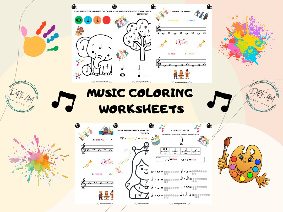 Piano Lesson, Music Lesson, Homeschool Worksheet, Music Printable ...