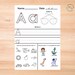 Preschool Learning Binder, Learning Worksheets, Alphabet Worksheets ...