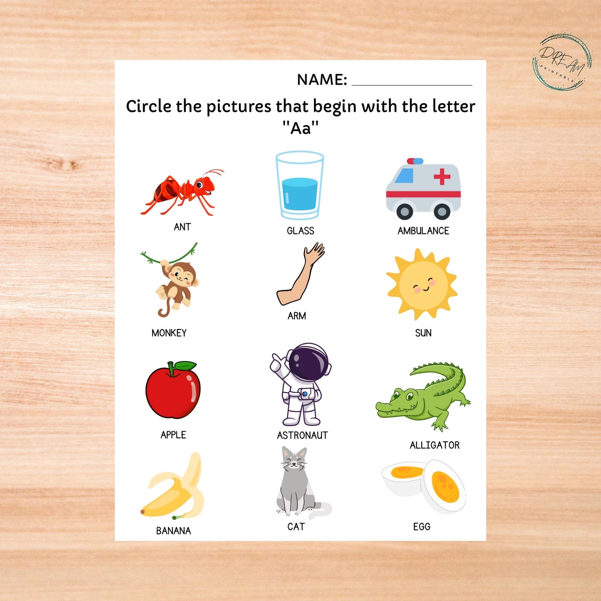 Letter of the Week Worksheets, Alphabet Worksheets, Alphabet Tracing ...