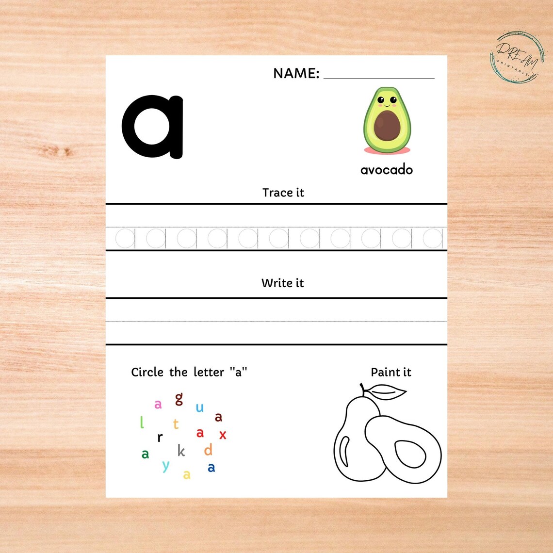 Letter of the Week Worksheets, Alphabet Worksheets, Alphabet Tracing ...