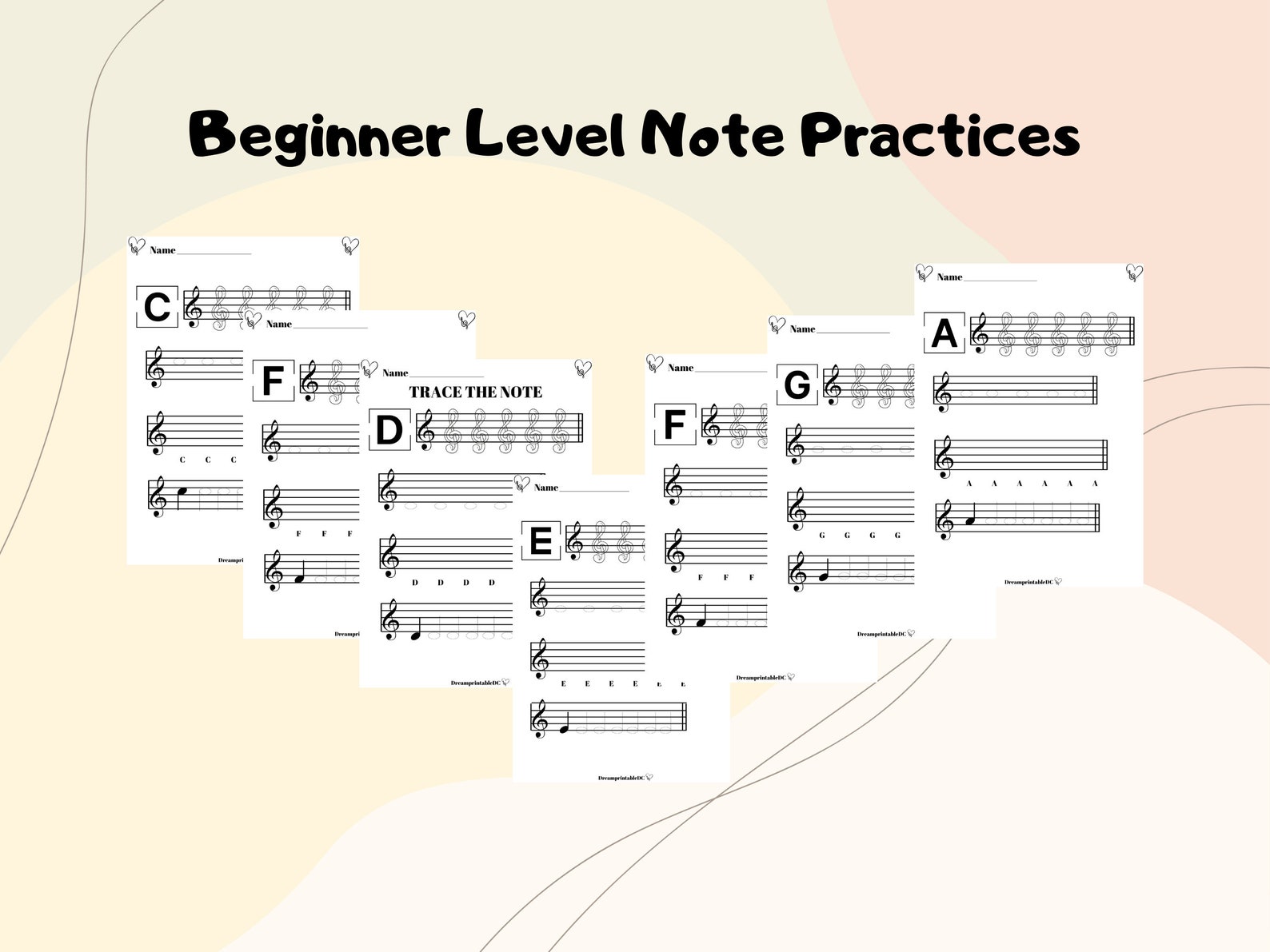Music Worksheets, Printable Worksheet, Music Education, Music Theory ...