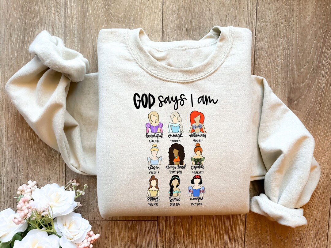 God Says That I Am Princess Shirt, Princess Squad Shirt, Princess ...