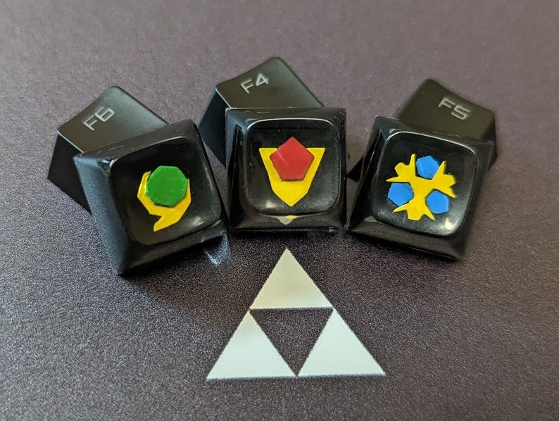 Ocarina of Time Keycap Gems Zelda Keycap the Legend of Zelda Cherry MX ...