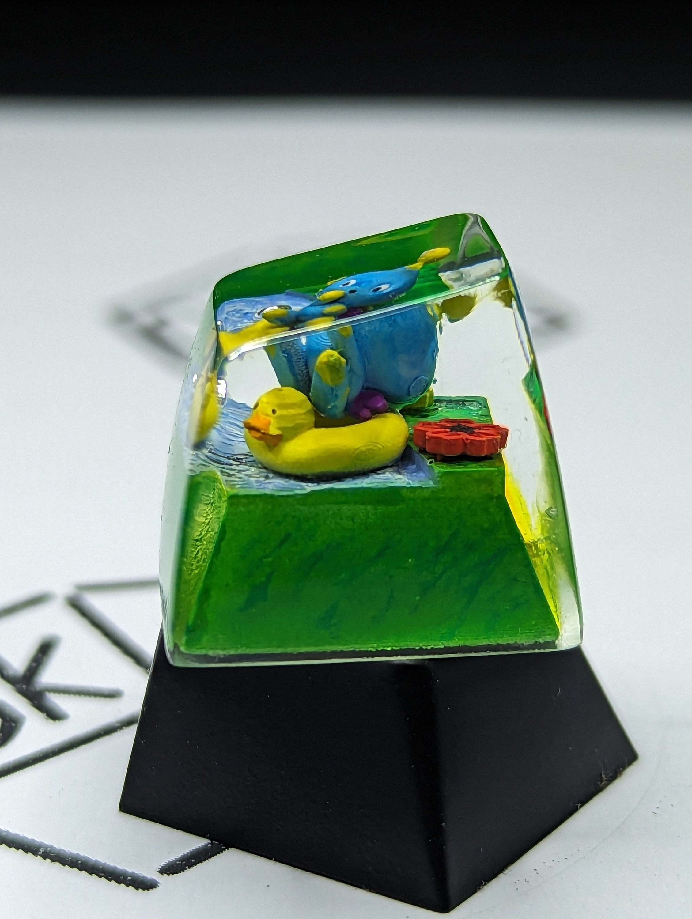 Chao Sonic Adventures Cherry MX Glossy Artisan Keycap Fits Most ...