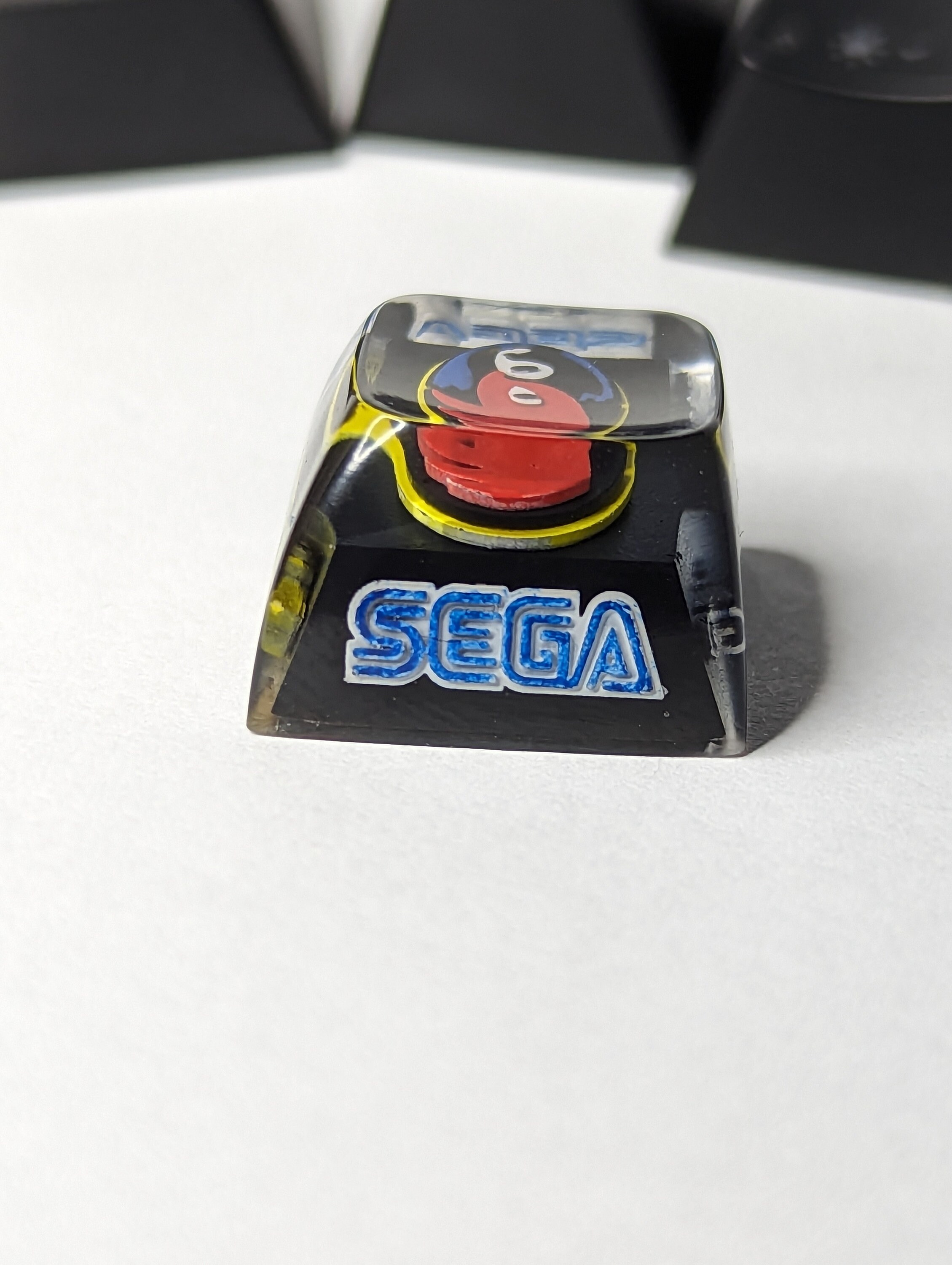 Sonic Sonic and Knuckles Cherry MX Glossy Artisan Keycap Fits Most ...