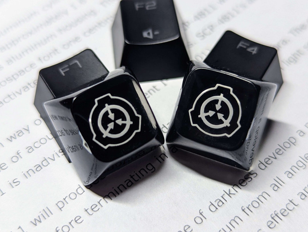 SCP Keycap | Cherry MX | Handmade Artisan | Secure Contain Protect - Etsy