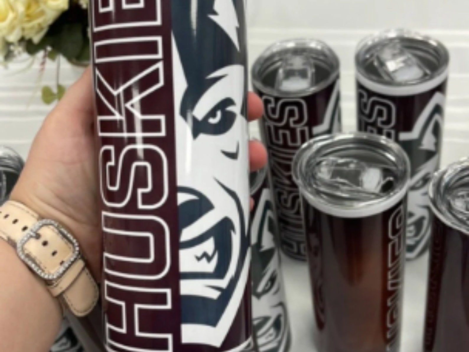 Personalized School Spirit Sublimation Tumbler, Customized Tumblers ...
