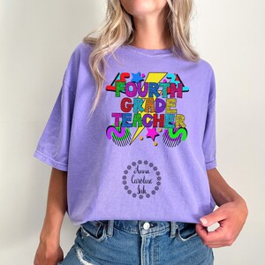 Fourth Grade Teacher Tshirt Design PNG File for Sublimation|fourth ...