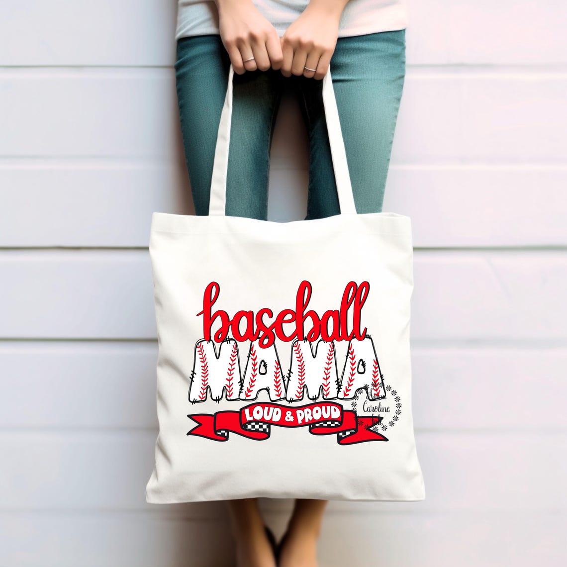 Baseball Mama PNG Baseball Shirt Design for Mom Baseball Sublimation ...