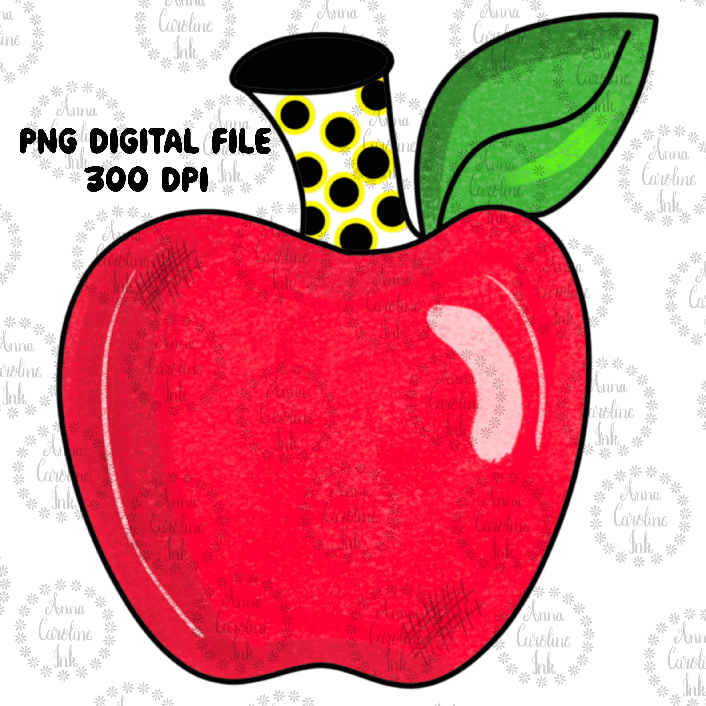 Teacher Digital File for Sublimation|teacher Apple Clip Art|teacher ...