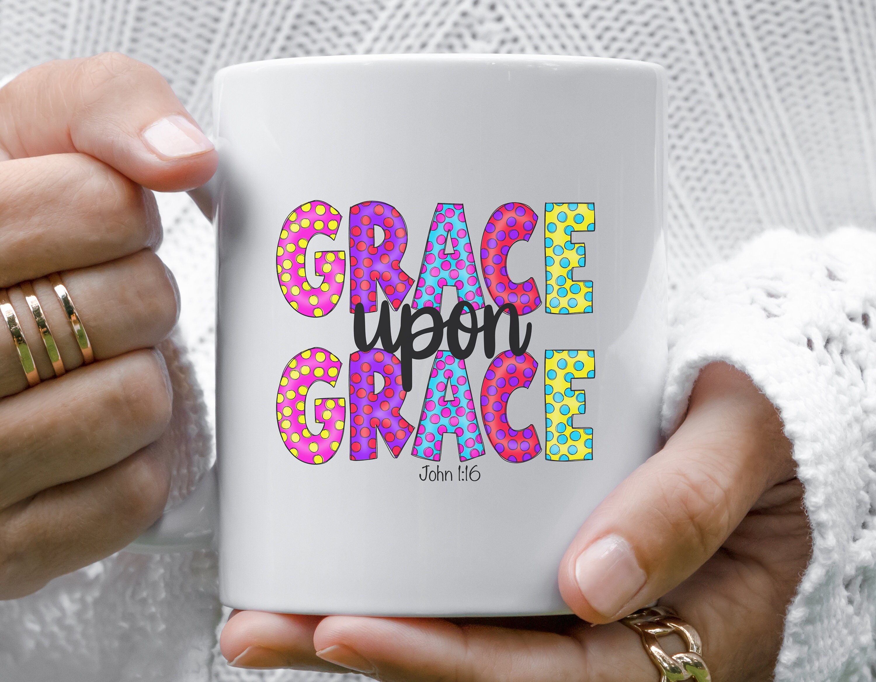 Grace Upon Grace Digital PNG for Sublimation|christian PNG Digital File ...