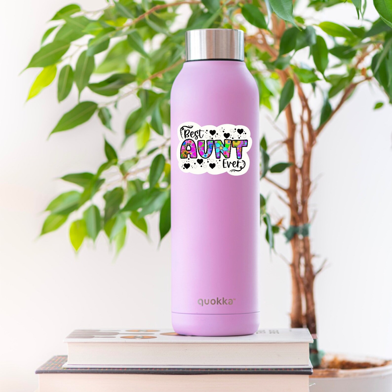 Aunt Sticker for Laptop or Water Bottle, Best Aunt Ever Sticker, Gift ...