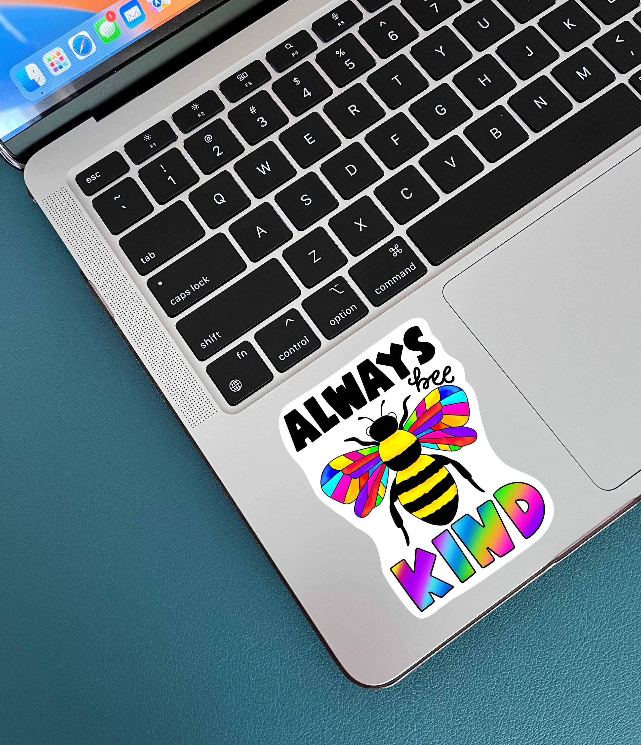 Always Bee Kind Decal, Encouraging Decal, Positive Sticker, Retro ...