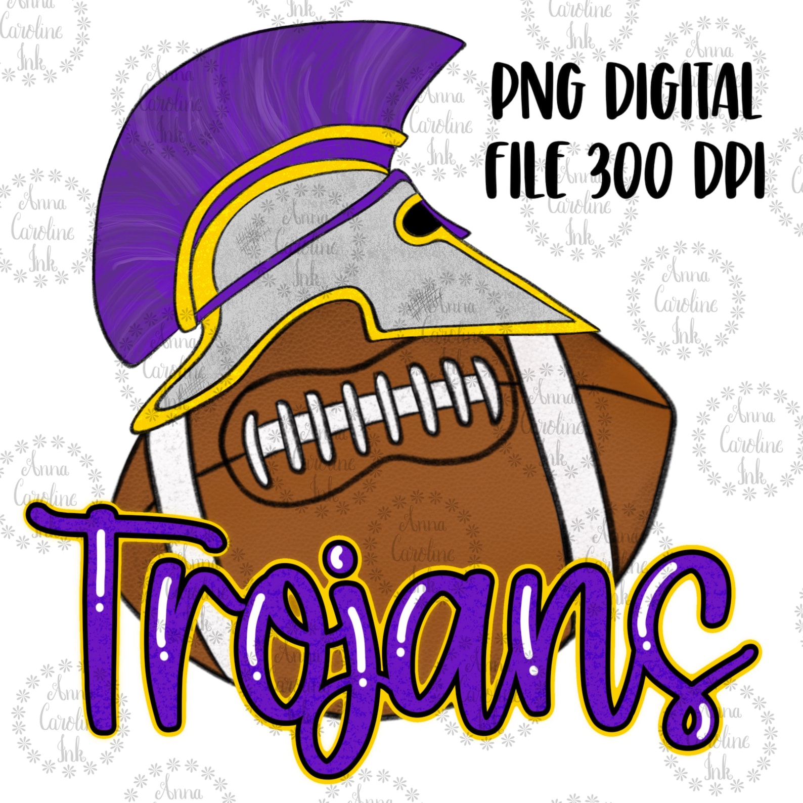 Trojan Football Mascot PNG Trojan Helmet PNG Football Custom Design ...