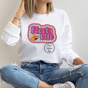 Fiesta PNG Sublimation Mexican Fiesta Life Hand Drawn Digital Download ...