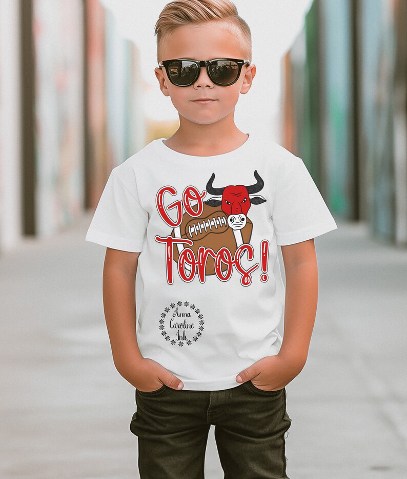 Toros Football Mascot PNG Go Toros Bull PNG Football Custom Design ...