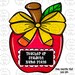 Back to School PNG Pencil Bow Digital File Apple Sublimation PNG ...