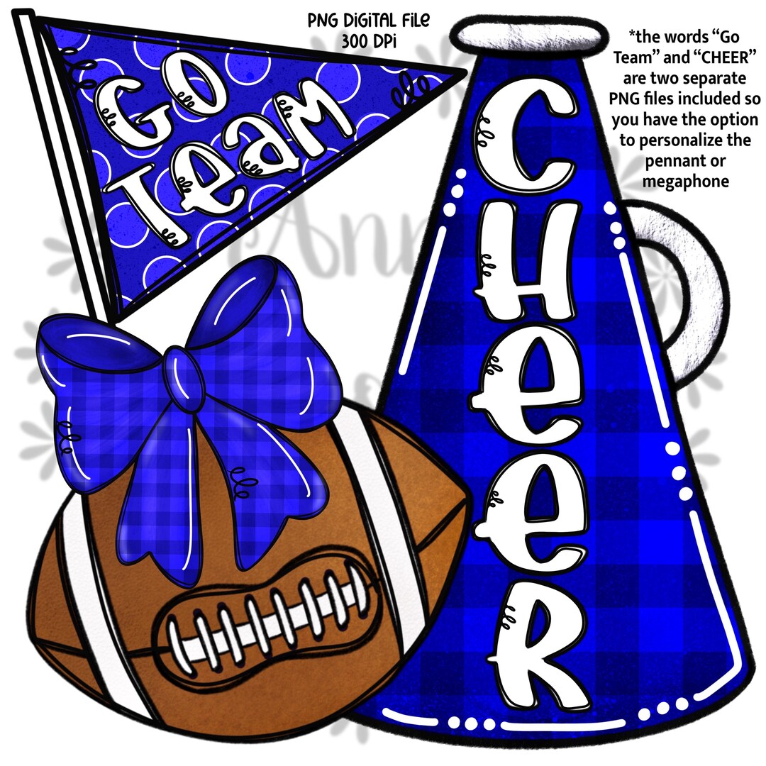 Cheer Pom Poms Megaphone PNG Bow Megaphone Cheerleader Tshirt Design ...