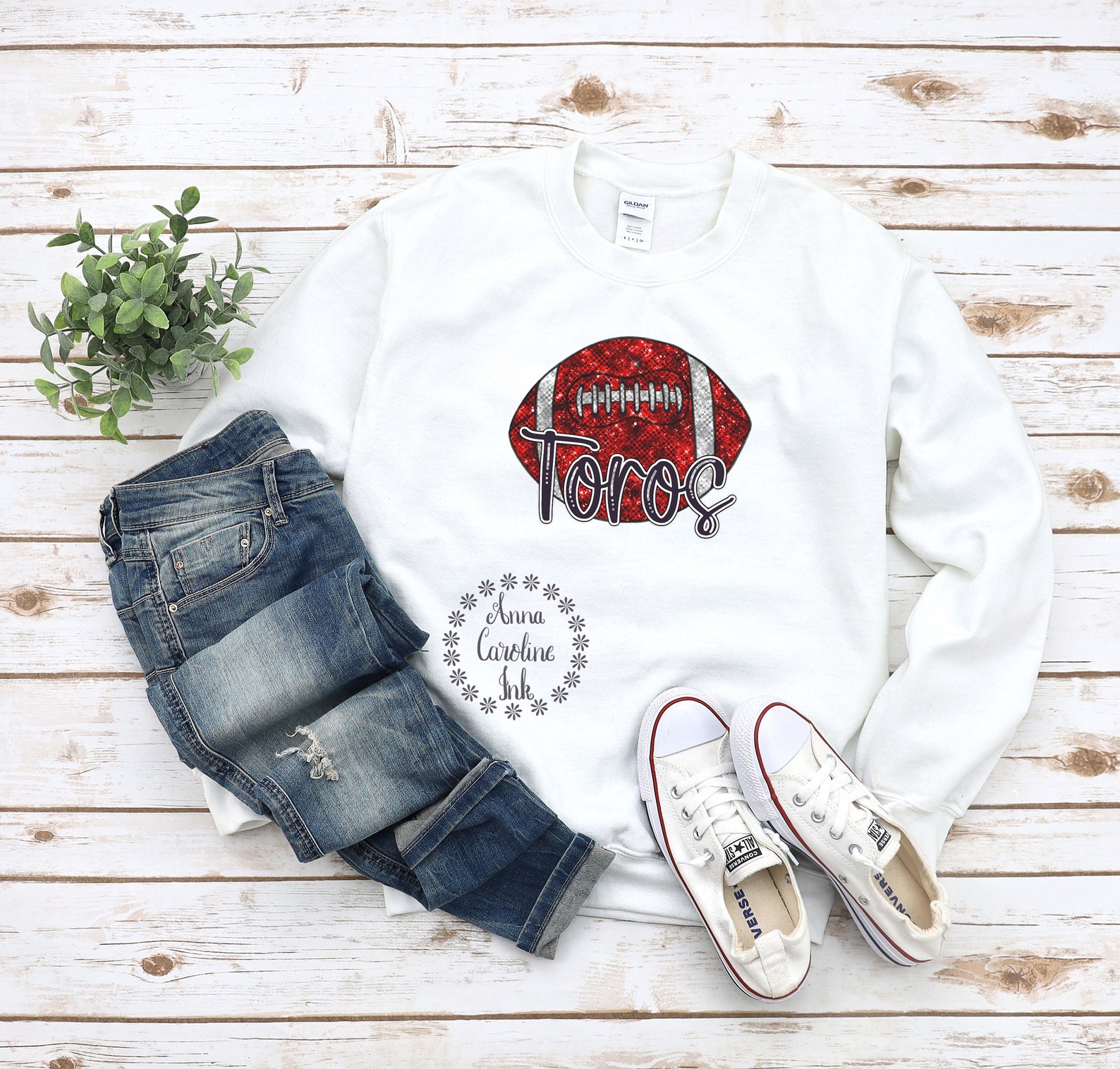 Toros Football Mascot PNG Sequin Football Custom Design Png|glitter ...