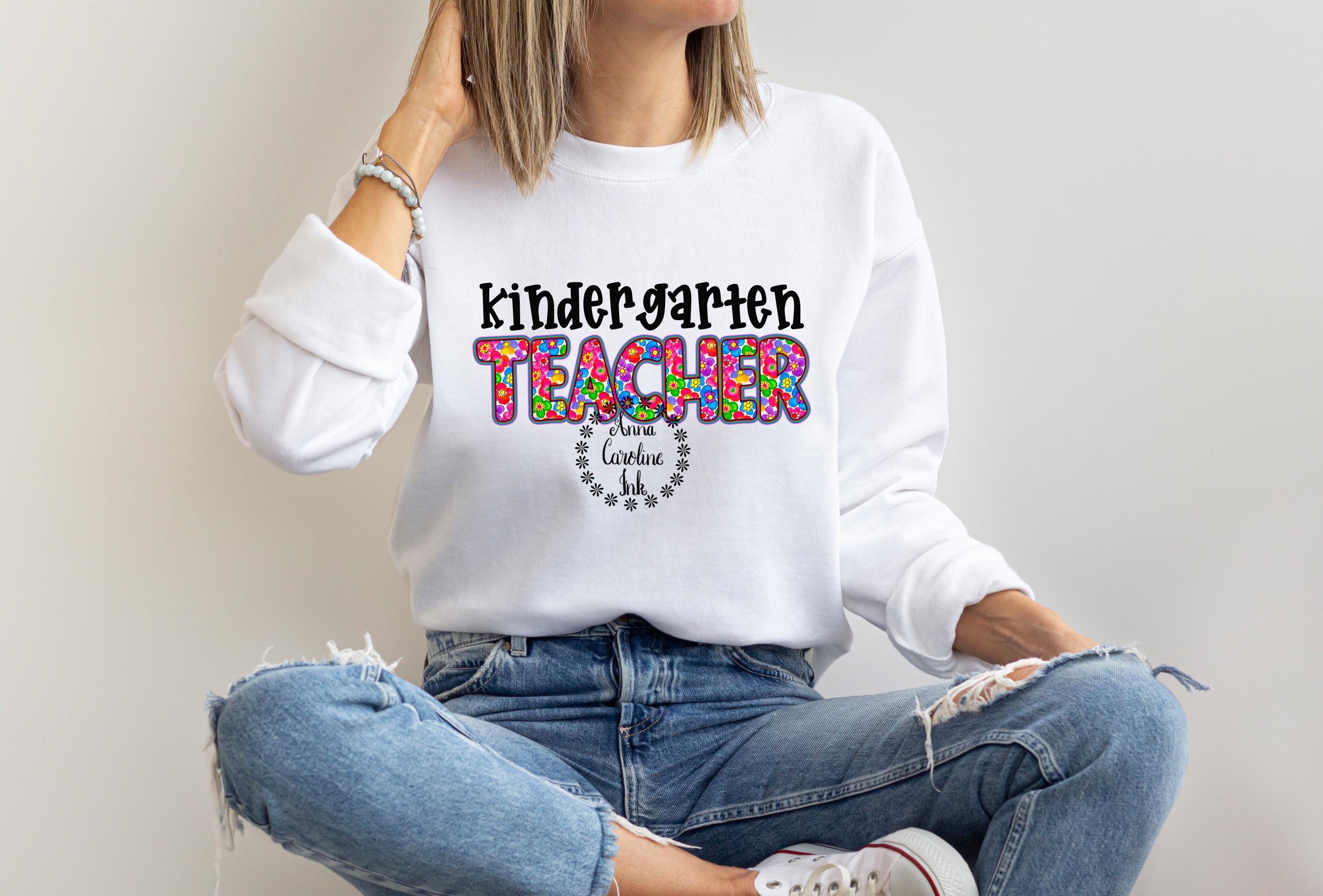 Kindergarten Teacher Digital File for Sublimation Teacher Clip Art ...