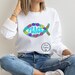 Jesus Fish Digital File for Sublimation|christian Png|hand Drawn ...