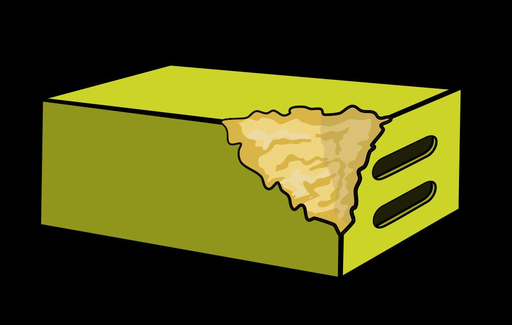 Apple Box Sticker - Etsy