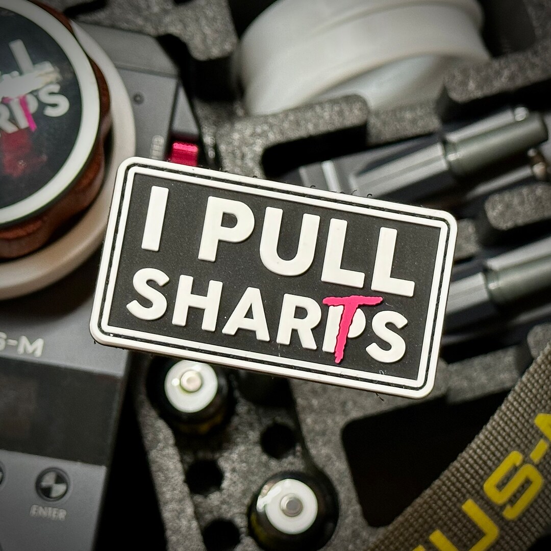 I Pull Sharps - Camera Patch - Etsy