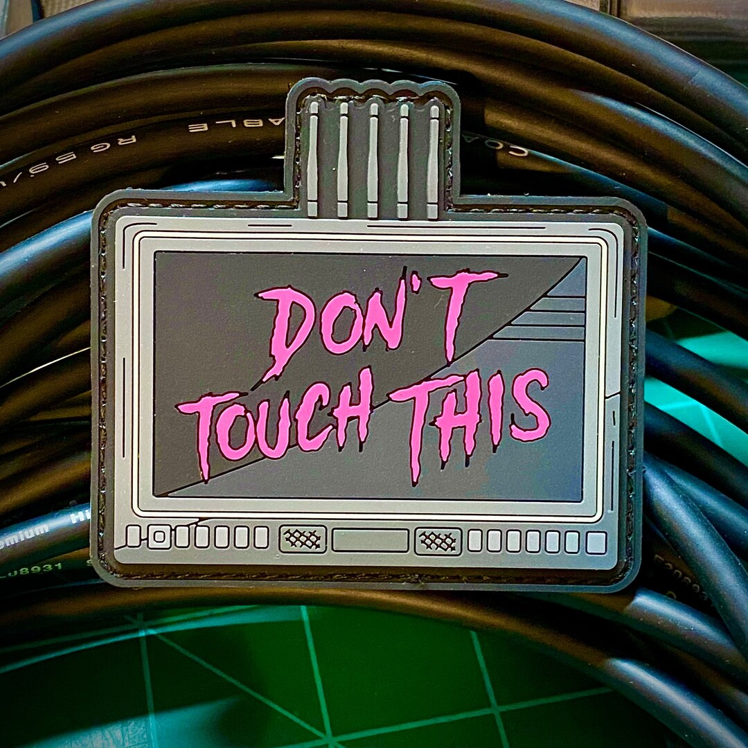 AC Don't Touch This - Camera Patch - Etsy