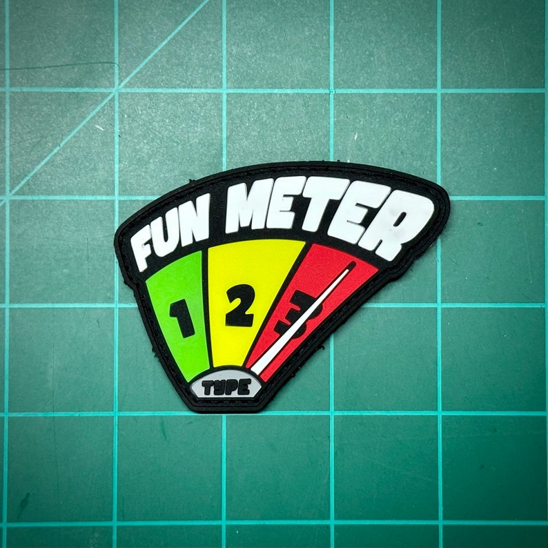 Fun Meter - Morale Patch - Etsy