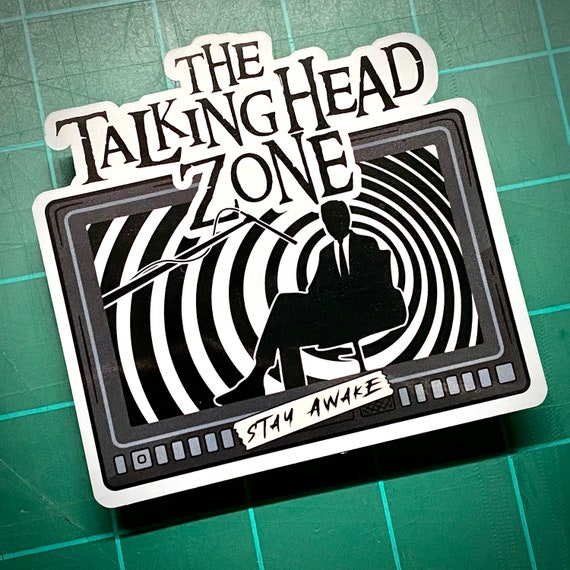 AC Talking Head Zone Sticker - Etsy