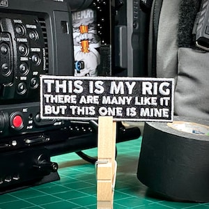 This is My Rig Camera Patch - Etsy