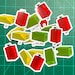 Apple Box - Sticker - Etsy