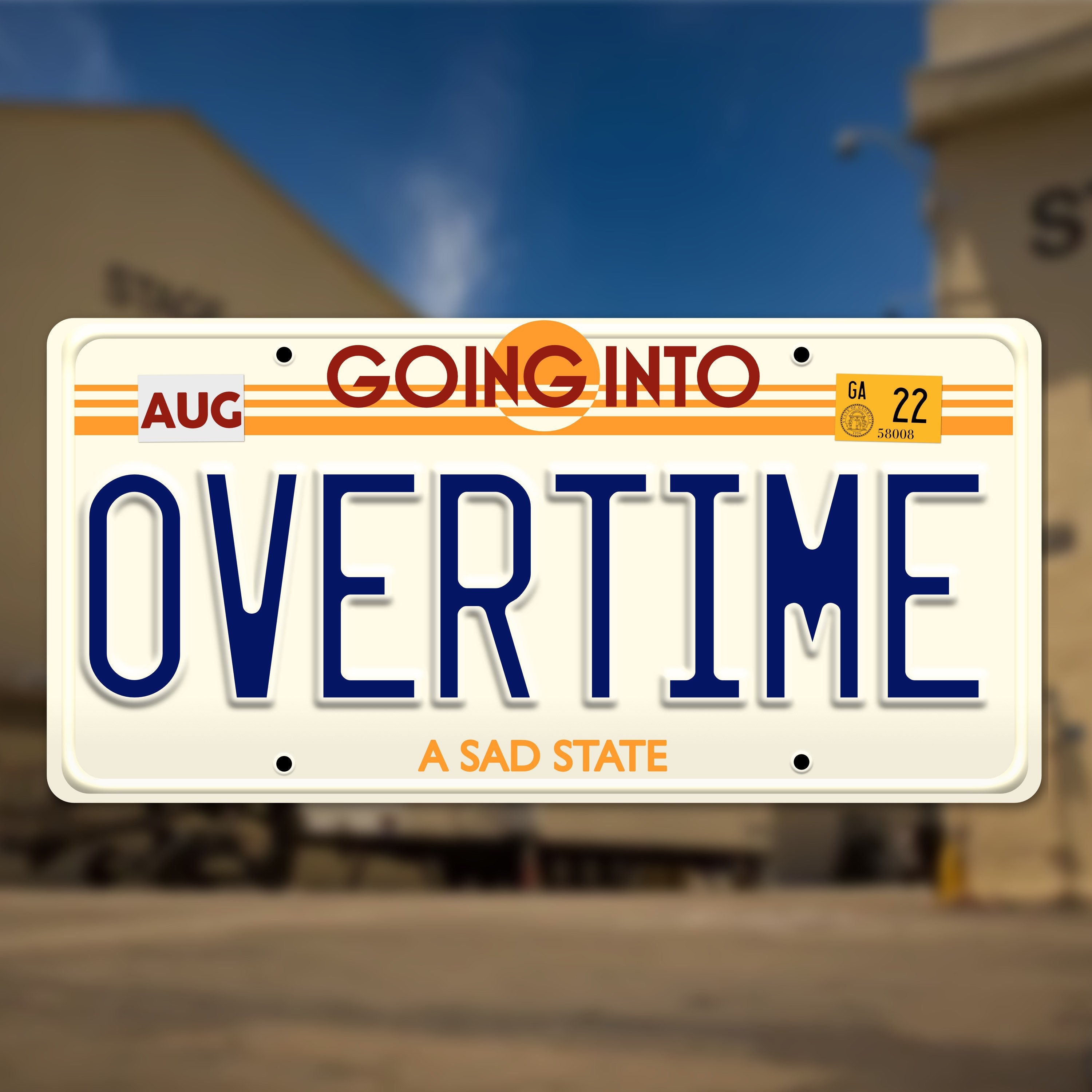Overtime - Sticker - Etsy