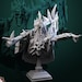 Krovar the Undying Bust Resin 3D Printed Miniature White - Etsy