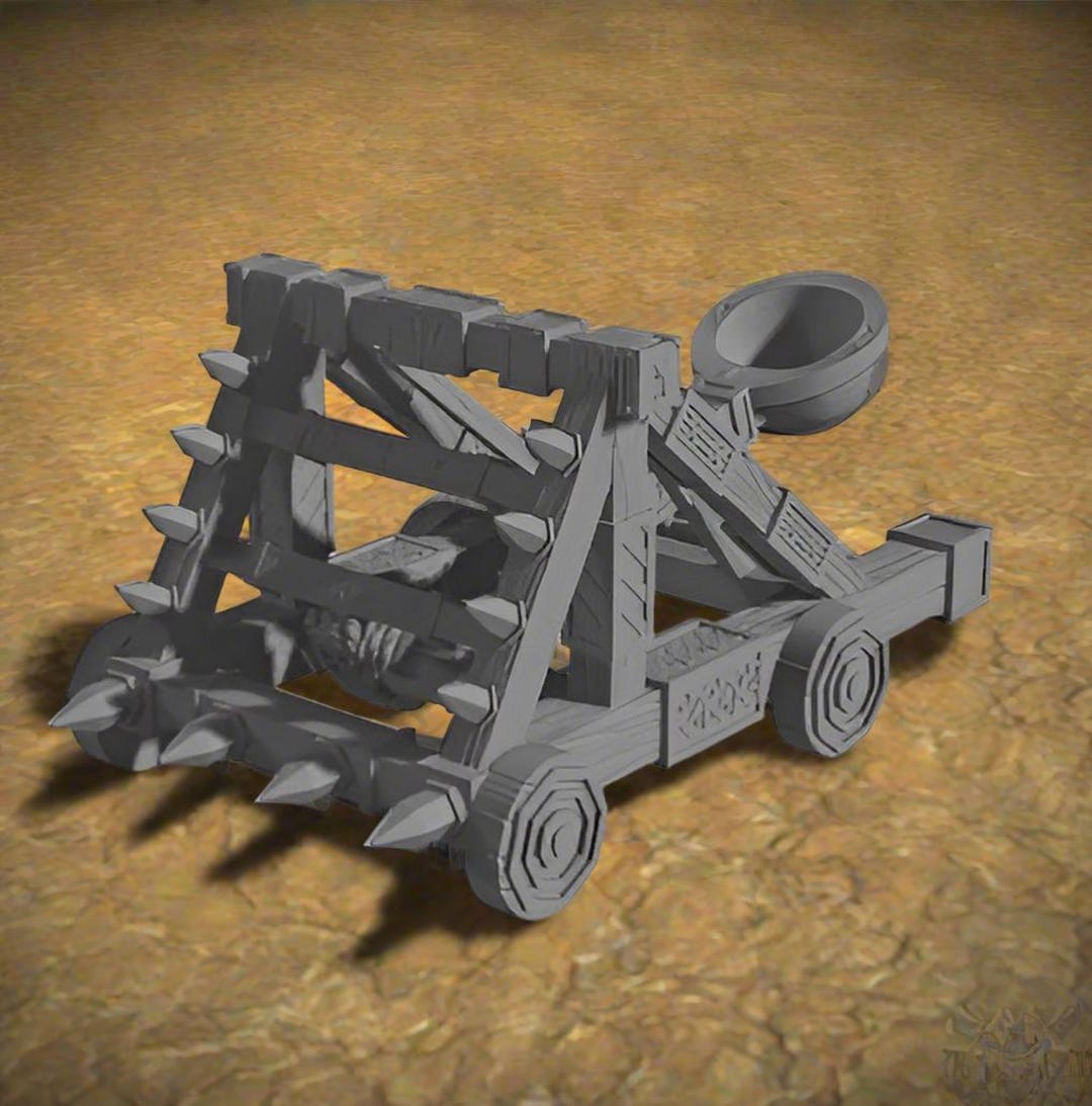 Spiked Dwarven Catapult | Muster the Dwarves | MESBG | the Printing ...