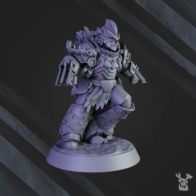 Tangaroa the 7 Ocean Beast | White Megalodon Clan | Dakka Dakka - Etsy